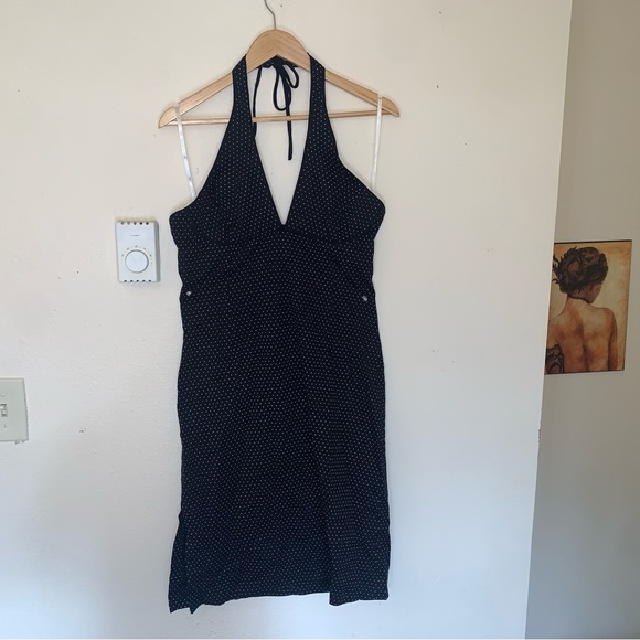 Parallel | Dresses | Parallel Size 8 Polkadot 5s Style Halter Mini ...